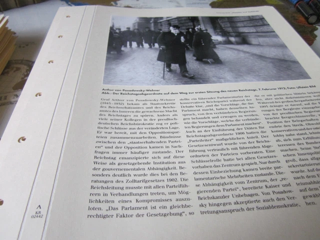 KAISERREICH ARCHIV N2 2442 Arthus von Posodowsky-Wehner Staatssekretär ...