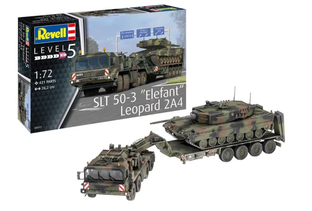 REVELL 1/72 03311 SLT 50-3 "Elefant" Leopard 2A4 EUR 28,49 - PicClick DE