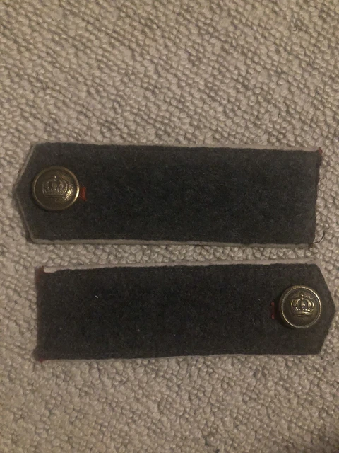 ORIGINAL WW1 GERMAN Enlisted Soldiers Epaulettes EUR 59,68 - PicClick DE