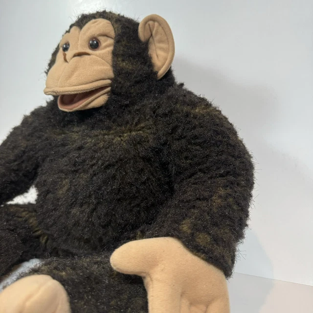 FOLKMANIS CHIMPANZEE FULL Body Hand Puppet 21" Folktails Realistic Ape ...