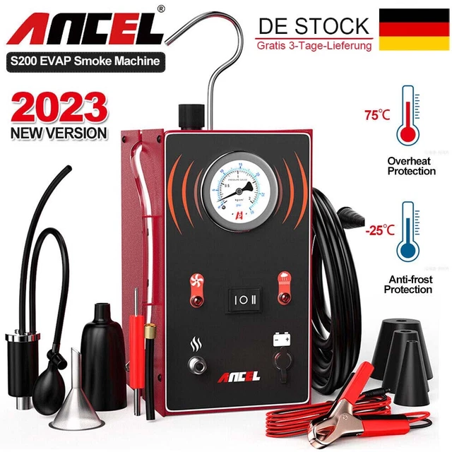 KFZ EVAP RAUCHMASCHINE Lecksucher 12V Auto Ölleitungs Vakuum Diagnose ...