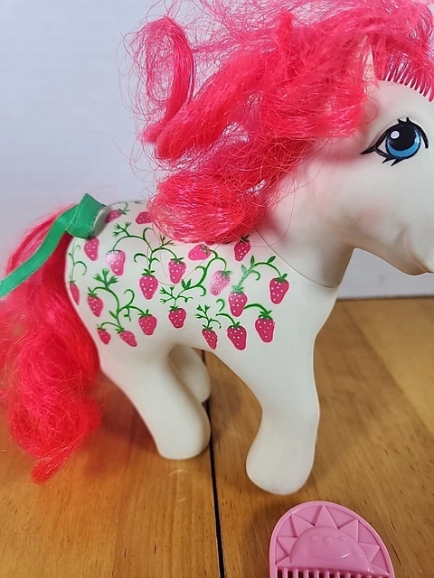 MY LITTLE PONY MLP G1 Sugarberry Twice as Fancy Pony w Original Ribbon ...