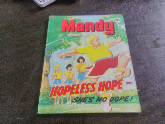 MANDY PICTURE STORY Library # 75 Hopeless Hope- She's No Dope ! EUR 4 ...