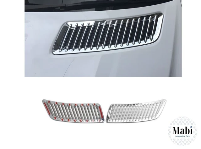 POUR SPRINTER W906 2006-2018 Chrome ABS Capot Ventilation Capuche Bord ...