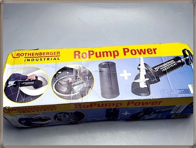 ROTHENBERGER INDUSTRIAL ROPUMP Power Saugdruckrohrreiniger inkl 2 ...