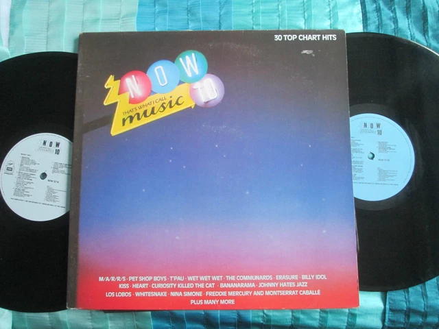 NOW THAT'S WHAT I Call Music! 10 EMI ‎Gatefold NOW 10 UK 2x Vinyl LP ...