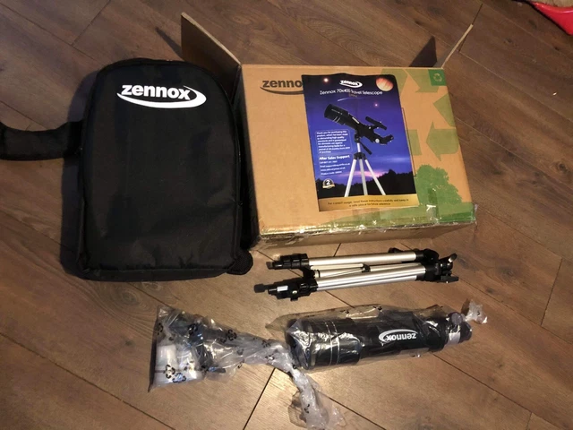 ZENNOX TELESCOPE 70X400 D9994 £40.00 - PicClick UK