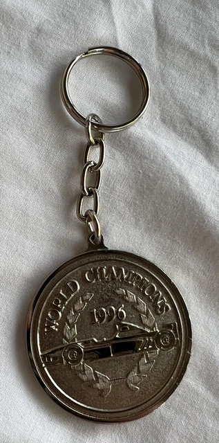 FORMULA 1 F1 Williams Renault World Champions 1996 Keyring Key Chain ...