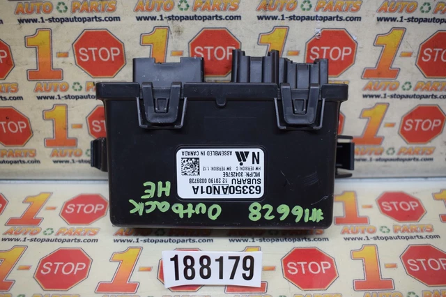2020-2022 SUBARU LEGACY Outback Tailgate Power Control Module ...