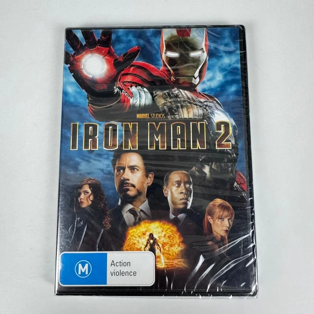 MARVEL IRON MAN 2 (DVD 2010) Robert Downey Jr Mickey Rourke Region 4 ...