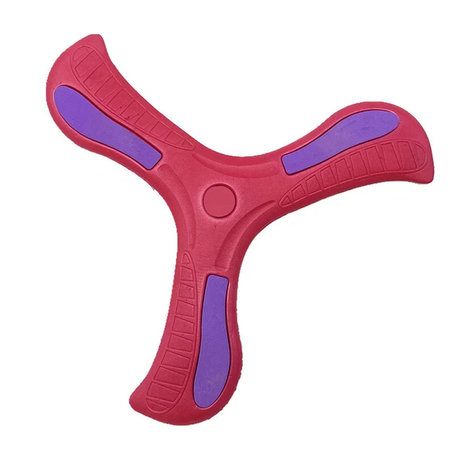 CHILDREN'S TOY V-SHAPED Dart Returning Boomerang Three-Bladed Flying ...