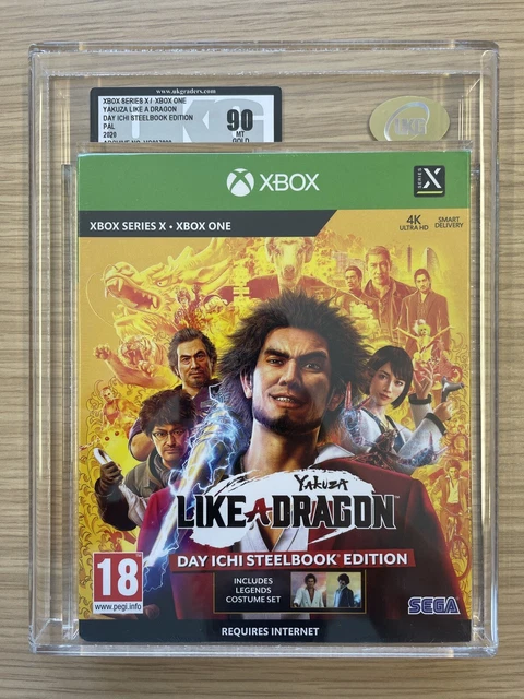 YAKUZA LIKE A Dragon Day Ichi Steelbook Edition Xbox One Series X UKG Graded 90 £150.00 ...