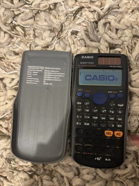 CASIO FX-85GT Plus Scientific Calculator - Black £5.45 - PicClick UK