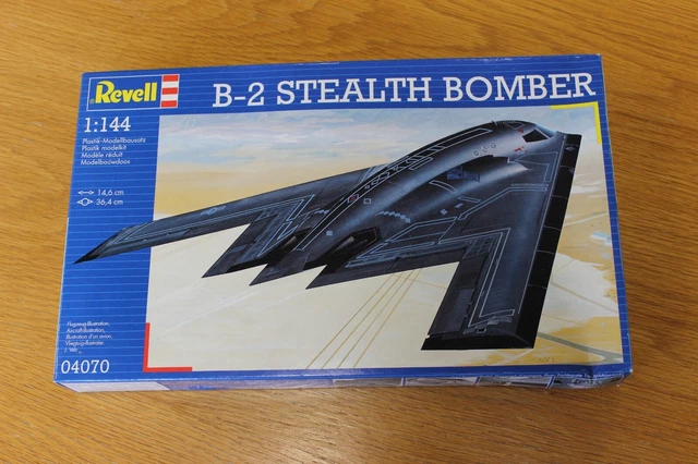 REVELL 1:144 B-2 Stealth Bomber kit #04070 sealed box £4.99 - PicClick UK