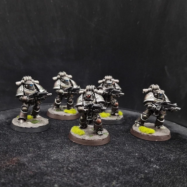 PRO PAINTED WARHAMMER 40k Iron hands mk4 marines ×10 AD3 games workshop ...