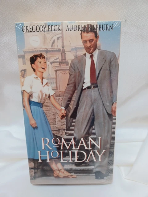 ROMAN HOLIDAY (VHS, 1992) Audrey Hepburn Gregory Peck New SEALED £14.45 ...
