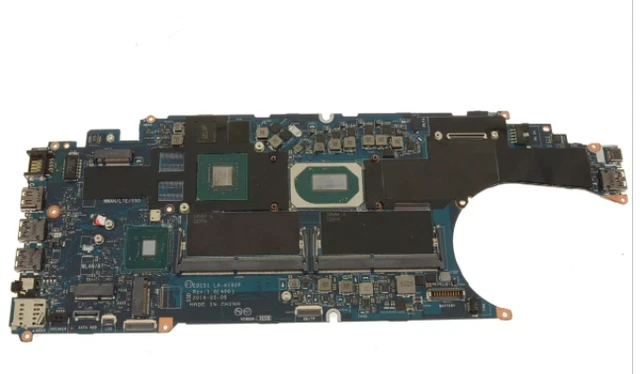 DELL LATITUDE 5510 Motherboard 10th Generation Intel(R) Core i7-10850H ...