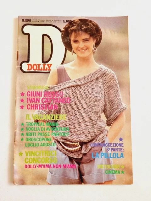 RARE REVUE DOLLY 298-1984 +Poster Ivan Cattaneo-Christian-Pierluigi ...