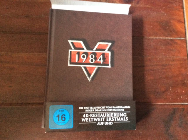 1984 [BLU RAY + 4K Ultra HD] Mediabook Orwell / John Hurt Richard ...