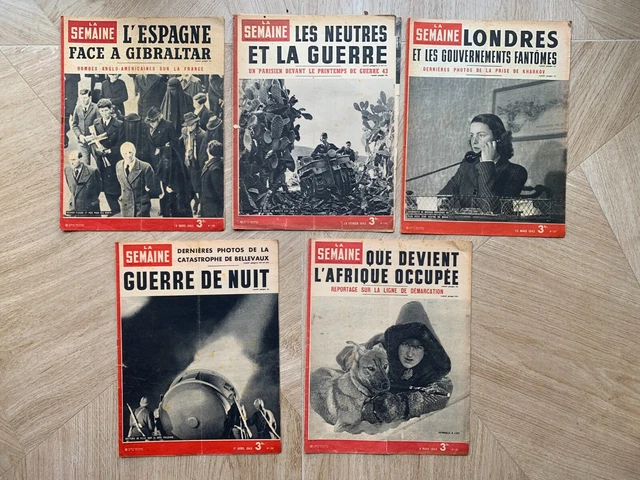 WW2 PARIS MATCH Maginot casque capote Adrian BCC 1939 1940 Dunkerque ...