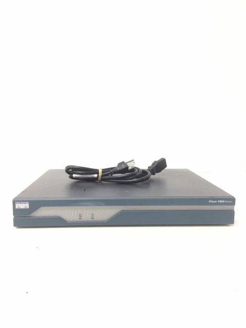 CISCO 1841 INTEGRATED SERVICES ROUTER with WIC-1DSU-T1-V2 Card WORKING ...
