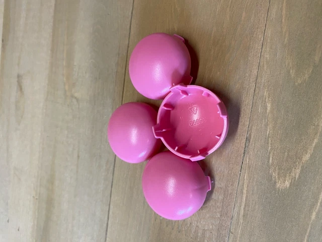 LITTLE TIKES HORSE and Carriage Spare Parts Centre Caps Pink X 4 NEW £7 ...