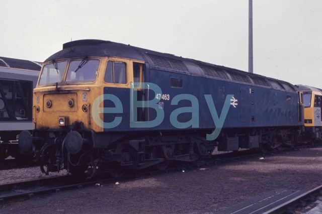 35MM RAILWAY SLIDE of Class 47 47463 @ Leicester Copyright to Buyer £4. ...