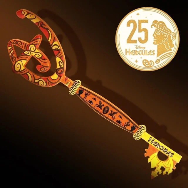 DISNEY STORE HERCULES Key 25Th Anniversary Limited Edition - Brand New ...