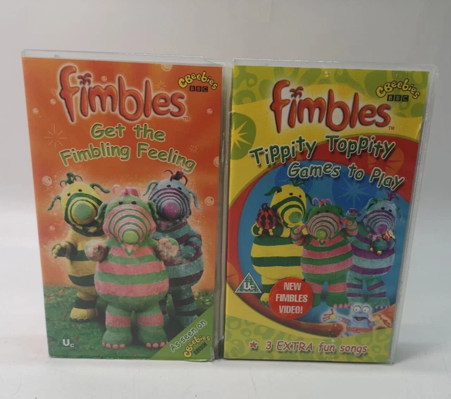 FIMBLES VHS - Get the Fimbling Feeling & Tippity Toppity CBeebies Kids ...