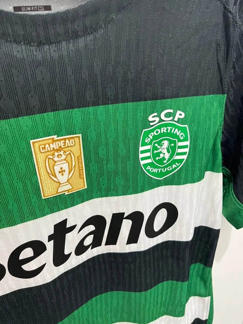 SPORTING CP LISBON 2024/25 Authentic Home Jersey Men’s Size L Dri-Fit ADV Green £67.08 - PicClick UK