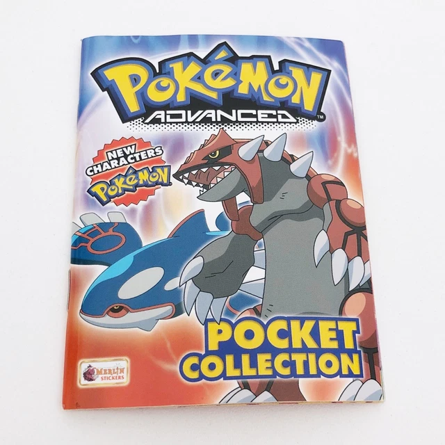 POKEMON ADVANCED POCKET Collection Merlin Sticker Album Adesivi 2004 ...