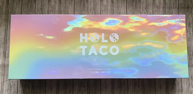 HOLO TACO PASTEL Rainbow Collection Box - EMPTY, NO POLISH INCLUDED ...