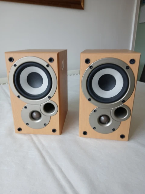 MISSION DENON SC-M50 Bookshelf Speakers £30.00 - PicClick UK