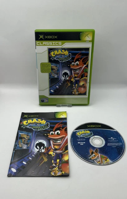 CRASH BANDICOOT THE Wrath Of Cortex Microsoft Original Xbox 2002 OG CIB ...