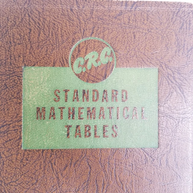 TABLAS MATEMÁTICAS ESTÁNDAR 1964 libro 13a edición de CRC EUR 8,65 - PicClick ES