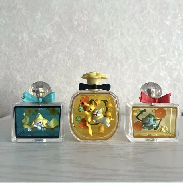 FIGURINE POKÉMON PETITE FLEUR Parfum Jirachi Pikachu Bulbasaur Wanpachi ...
