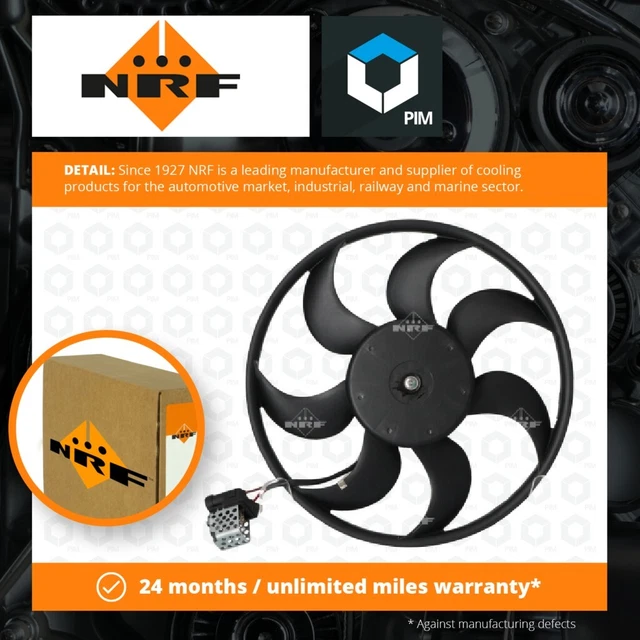 RADIATOR FAN 47877 NRF Cooling 13205947 1341386 Genuine Top Quality ...