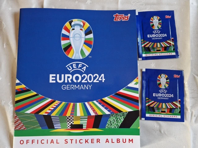 TOPPS UEFA Euro 2024 Germany Sticker Album & Stickers Football ... £1. ...