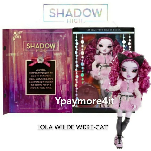 SHADOW HIGH COSTUME Ball Rainbow Vision LOLA WILDE WERE CAT- Ships ...