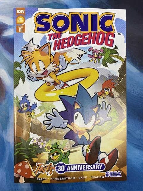 SONIC THE HEDGEHOG: Tails’ 30th Anniversary (IDW, 2022) 1:10 Incentive ...