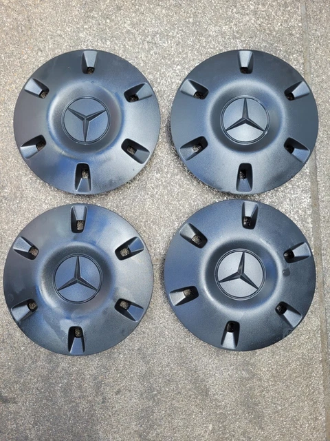 SET OF 4 GENUINE Mercedes Sprinter 16” Wheel Hub Caps A9064010025 ...