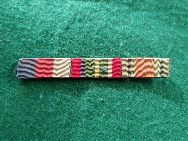 WW2 RIBBON BAR: 39-45 Star, Pacific Star, Defense Medal $13.00 ...