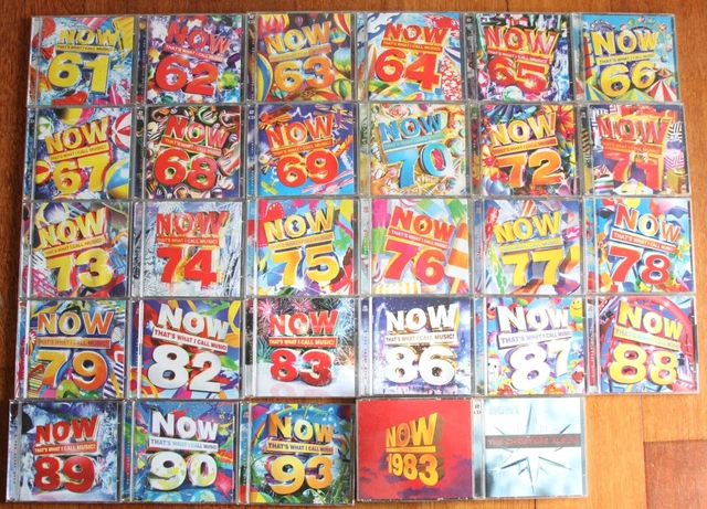 NOW THAT'S WHAT I CALL MUSIC 29x MUSIC CD collection job lot part 2 £57 ...