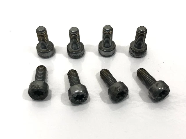 AUDI TTRS 8J Mk2 Gear Selector Lower Aluminium Surround Screws Bolts x8 ...