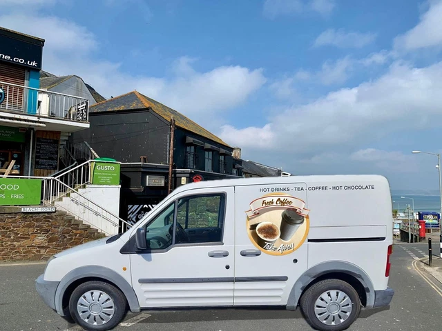FORD TRANSIT CONNECT COFFEE DRINKS VAN MOBILE BAR ISTA £6,417.00 ...