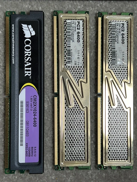 INTEL PK5 PREMUM WIFi E6758 + INTEL CORE 2 DUO + x2 OCZ PC2 6400 2GB ...