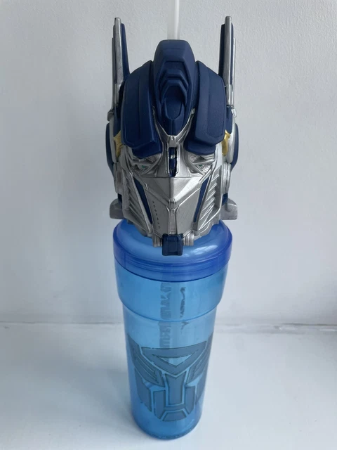 RARE UNIVERSAL STUDIOS Transformers Optimus Prime Large Drink Cup Water ...
