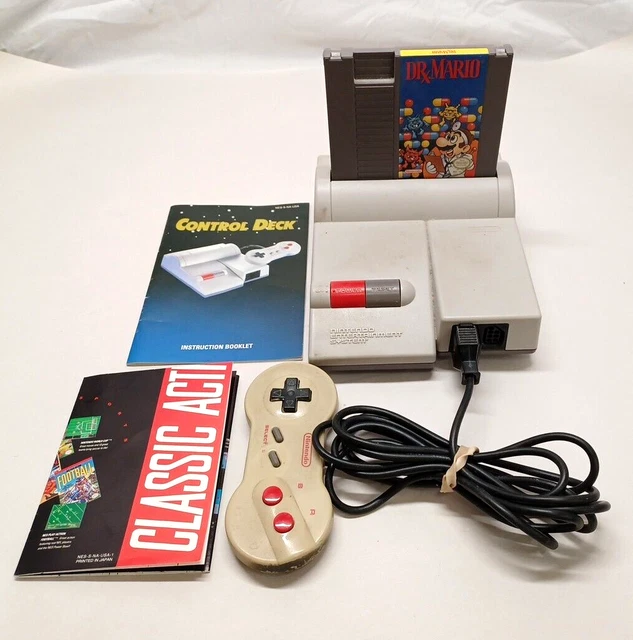 NINTENDO NES-101 TOP Loader/Controller/Game-NO CORDS-UNTESTED-SELLING ...