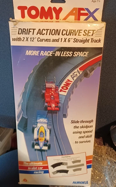 TOMY AFX DRIFT action curve set track Aurora complete and boxed £17.99 ...