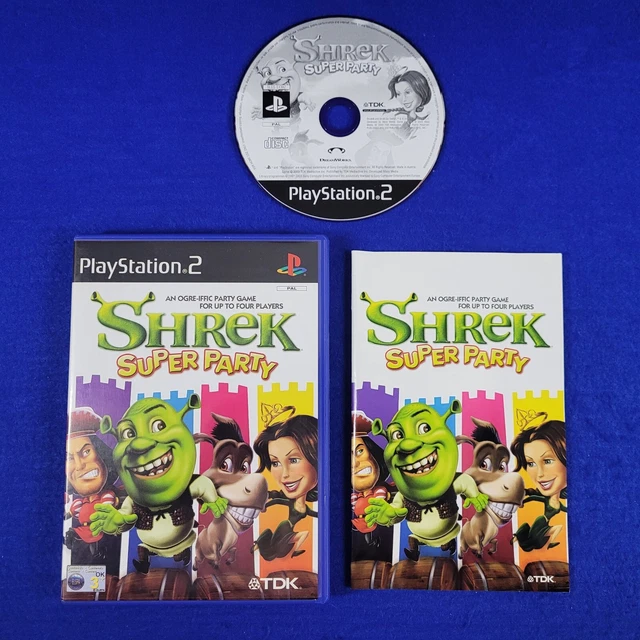 PS2 SHREK SUPER PARTY Game Playstation PAL Version EUR 65,17 - PicClick FR